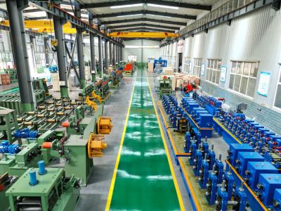China Automatic Tube Mill for Square and Rectangular Pipes 350x350mm for sale