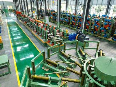 China 273mm ERW Pipe Mill with Horizontal Accumulator for sale