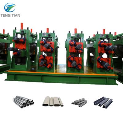 China High Frequency Induction ERW Pipe Mill Production Line Carbon Steel Welded Tube Machinery for sale