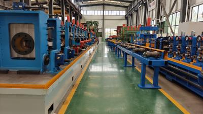 China High Speed HF Welded Tube Mill Line for Round and Square Pipe Production CE ISO Tube Mill Machine for 21-63mm Steel Pipes 50m/min for sale