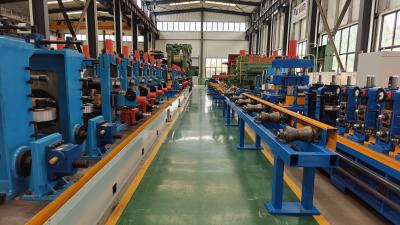 China Durable High Frequency Welded Pipe Making Machine HG50 Precision Tube Mill for High Speed Carbon Steel Forming for sale