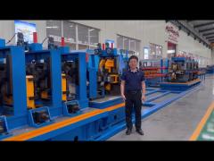 Rectangular Shape Pipe Mill Roller Forming Seam Welded Square Tube Mill