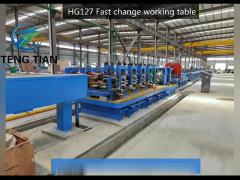 High Precision Tube Mill for Welded Pipes phi 114- 273mm in Hotels Manufacturing Plant Construction Works Energy Mining