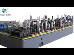 Precision Tube Mill Round Shape Tube Mill Machine , ERW Tube Mill ISO9001 100m / Min Mill Speed
