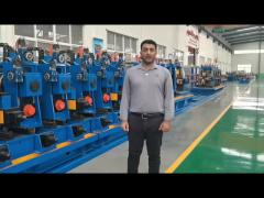Ronde Vierkante Buis Ms Pijp Maken Machine Geautomatiseerd