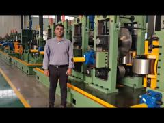CE BV Industrial Tube Mill Machine Line / Steel Pipe Manufacturing Machine