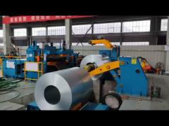 Máquina de Corte Longitudinal de Aço ZTL-13x1600 para Bobinas HRC de 4-13mm