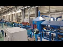 PLC Control ERW Steel Pipe Making Machine 40-114mm OD