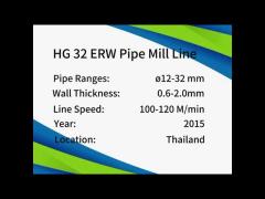 Introduce Carbon Steel Tube Mill Machine 500kw 70m/min For You