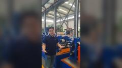 High-frequency welding tube making machine ERW pipe mill for round square rectangular tubes