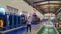High-frequency welding tube mill machine for Manufacturing round square rectangular tubes