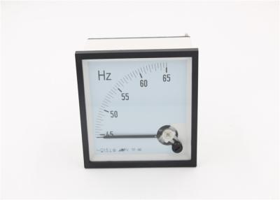 Cina Serie commovente di pannello del ferro 96*96mm del tester di hertz di CA analogico 45-65Hz del tester in vendita