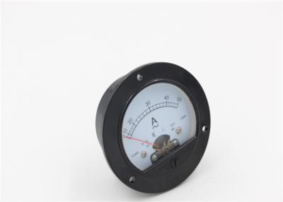 China Standard Pointer Color Panel Mount Analog Amp Meter Dc Amp Meter Analog for sale