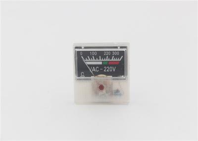 China 0-220V Single Diode Analog Volt Ohm Meter Panel Mounted 5.0 Class Accuracy for sale