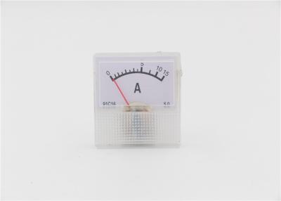 Cina metro analogico di ampère di CC di fattore di potenza dei tester di pannello di amp di CA di 40*40mm 0-15A in vendita