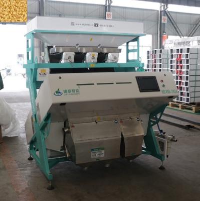 Cina 220V Intelligent Brown Mini Rice Color Sorting Equipment con sensore CCD in vendita