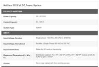 China Vertiv Emerson Netsure 502 DC Power System -48V 600A Full Rack Rectifier for sale