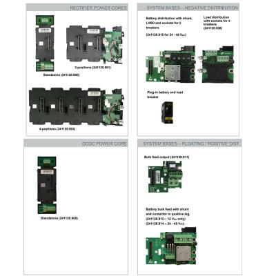 China Eltek Micropack DC Power System 12V 24V 48V opties met DIN Rail compact controller 2 Positioons 241120.901 Te koop