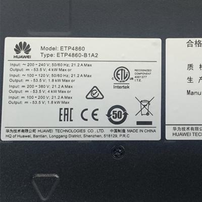 China 1U Hoogte 60A 48v Gelijkstroomsystemen voor telecommunicatie ETP4860-B1A2 Te koop