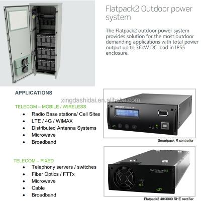 Cina 36kw DC48V 700A Eltek Flatpack2 Sistema di alimentazione esterna IP55 CTO31240.Nnnn in vendita