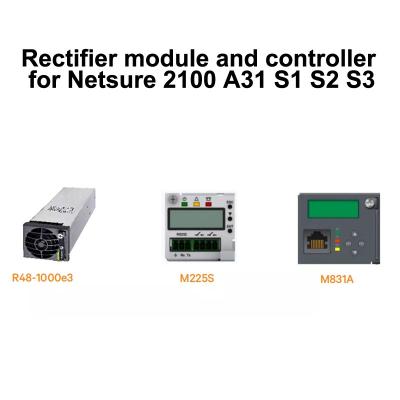 Cina M225S M831A 40A 60A 48V 1U Rack Telecom Hybrid System Netsure 2100 A31 in vendita