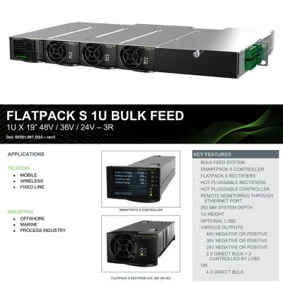 Cina Sistema ibrido di telecomunicazioni marine offshore Eltek FPS Flatpack S HE 24V / 36V / 48V 1U in vendita