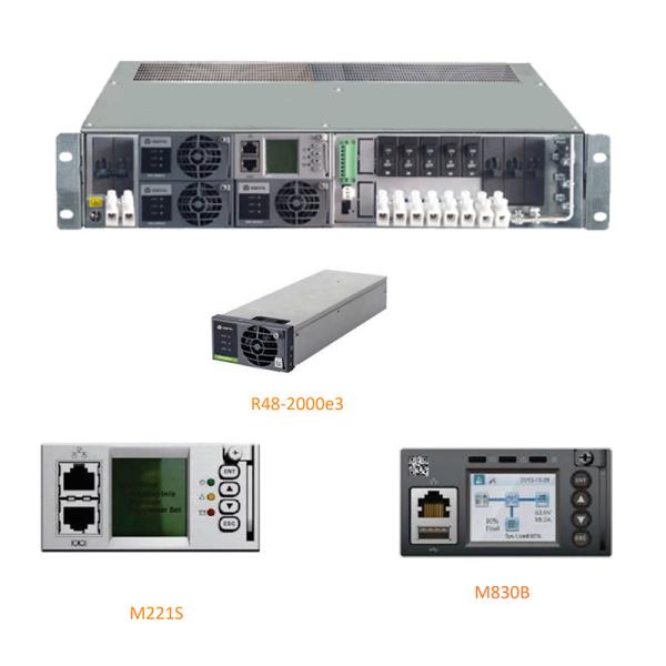 Quality Rack Mount Emerson Vertiv Telecom Hybrid System Netsure 531 A32 6KW 48V DC Power for sale