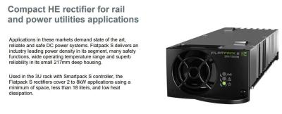 Cina Fornitore di alimentazione ad alta efficienza 24VDC Eltek Rectifier Module Flatpack S 24v/1000w HE in vendita