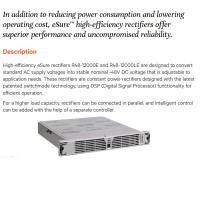 China Vertiv eSure Rectifier Module R48-12000E 11600W High Efficiency 96.3% for Telecom Power for sale