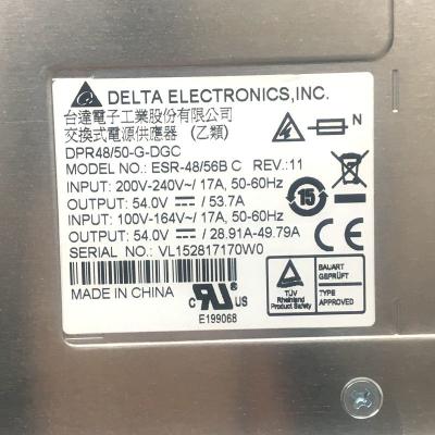 Cina Fornitore di alimentazione di commutazione 48V 50A Rettificatore montato sul rack DELTA ESR-48 56BC in vendita