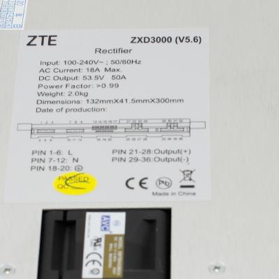 Cina Modulo Rettificatore ZTE 100% originale da 48V a 3000W Single Output ZXD3000 (V5.6) in vendita