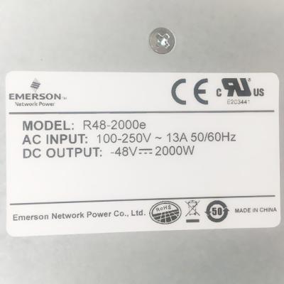 China Multiple Output Vertiv Rectifier Module 48V 2000W R48-2000e3 Emerson R48-2000E Te koop