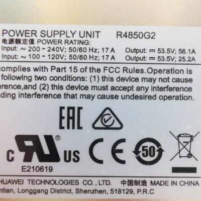 Cina 48V 50A Telecom Power Rectifier Module R4850G R4850G2 R4850 Per Huawei ETP48200 in vendita