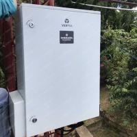 China Vertiv Wall Mounted Network Server Rack Cabinet IP55 Outdoor Dustproof 600x600x450mm for sale