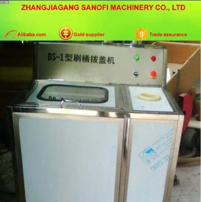 China 3-5 Gallon Semi-atuomatic Integrate Barrel Decapping Brush Drinking Water Machine for sale
