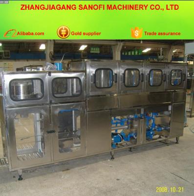 China Stainless Steel Small Scale Pure Liquid Bottle Filling Machine Water Treatment Line for sale