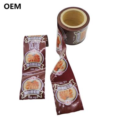 Cina Disponibile in diversi colori Logo doganale Flexografia Stampa a 5 strati Salsiccia Casing per salsicce in vendita
