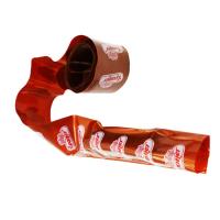 China Custom Logo Flexography Printing 5 Layer Sausage Casing 40um-80um Thickness for Sausages for sale