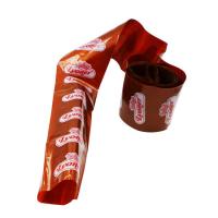 China Custom Logo Flexography Printing 5 Layer Sausage Casing 40um-80um Thickness for Sausages for sale