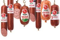 China Custom Logo Flexography Printing 5 Layer Sausage Casing 40um-80um Thickness for Sausages for sale