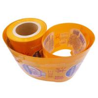 China Custom Logo Flexography Printing 5 Layer Sausage Casing 40um-80um Thickness for Sausages for sale