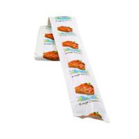 China Custom Logo Flexography Printing 5 Layer Sausage Casing 40um-80um Thickness for Sausages for sale