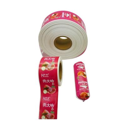 China OEM sausage plastic casings food grade casings custom color printing logo customization for sale