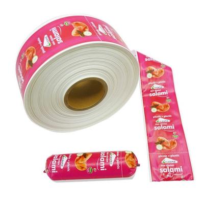 China OEM sausage plastic casings food grade casings custom color printing logo customization for sale