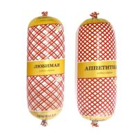 China Multilayer Heat Shrink Plastic Sausage Casing 35um-80um Custom Printing for sale