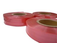 China PVDC Sausage Casing Flexography Printing High Barrier Custom Logo 300mm Max Size for sale