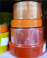 China PVDC Sausage Casing Flexography Printing High Barrier Custom Logo 300mm Max Size for sale