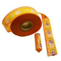 China Polyamide Sausage Casing 75mm Width Custom Logo Flexography Printing Food Grade for sale
