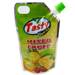 China plastic stand-up pouches material juice juice pouches digital printing wholesale for sale