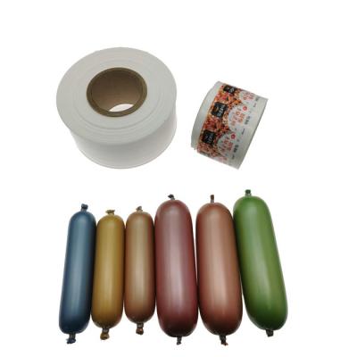 China Custom Colorful Pattern Printing Food Grade Sausage Stuffing Casings for sale